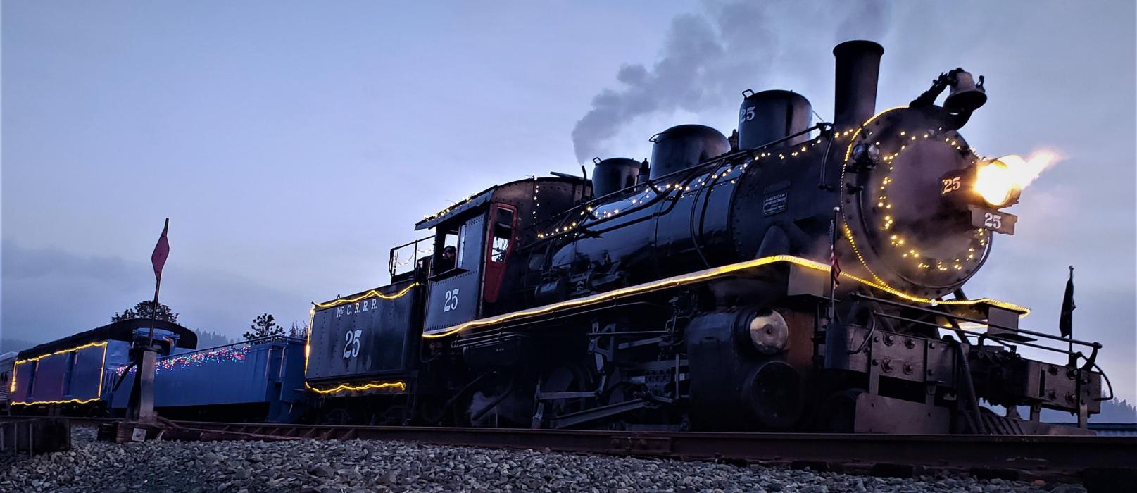 Candy Cane Express | Oregon Coast Scenic Railroad